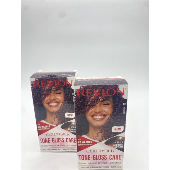 Revlon | Hair | 2pkrevlon Colorsilk Tone Gloss Care Demipermanent Hair ...